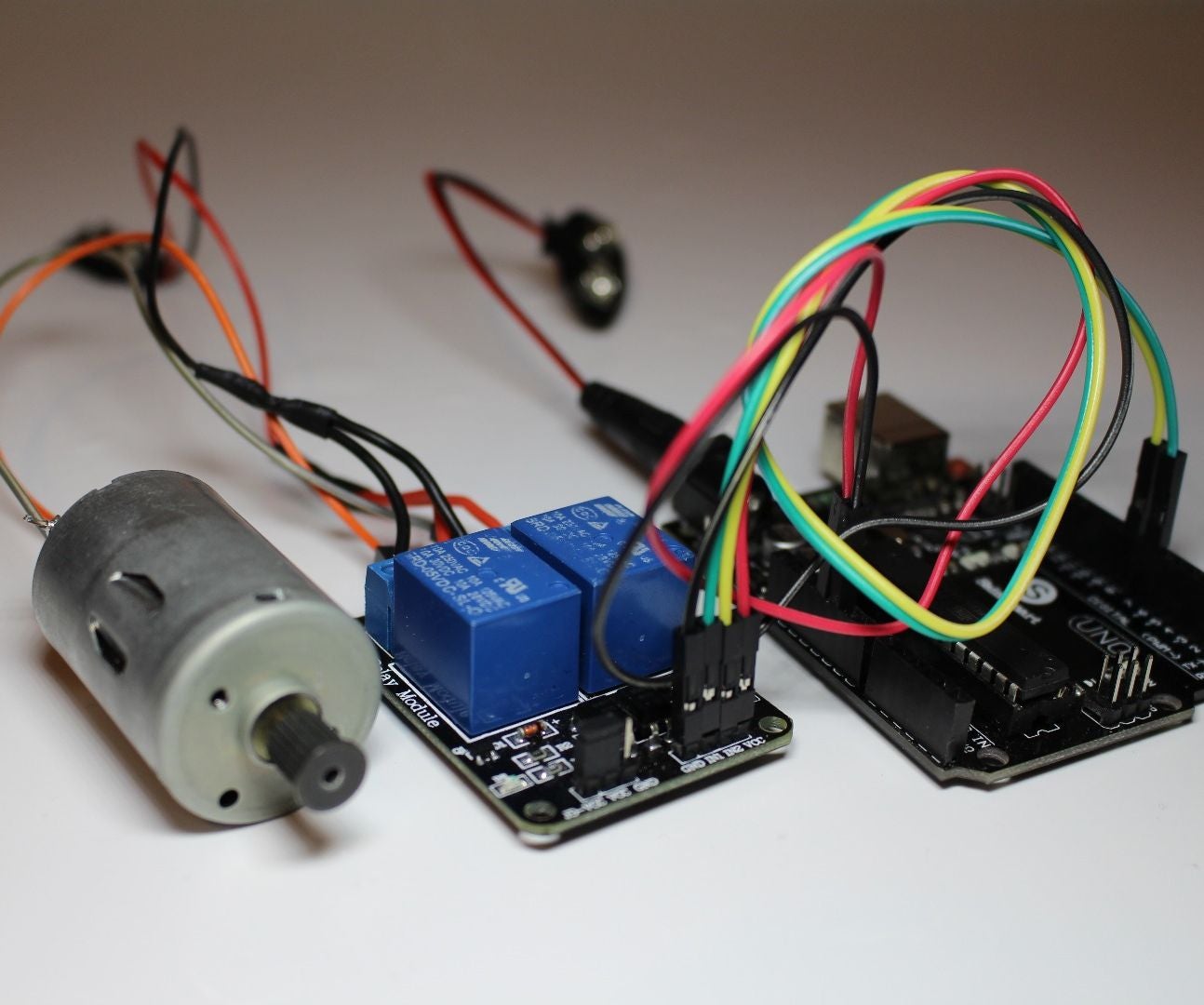 DIY: Relay Switch Motor Controller - Arduino : 4 Steps (with Pictures ...