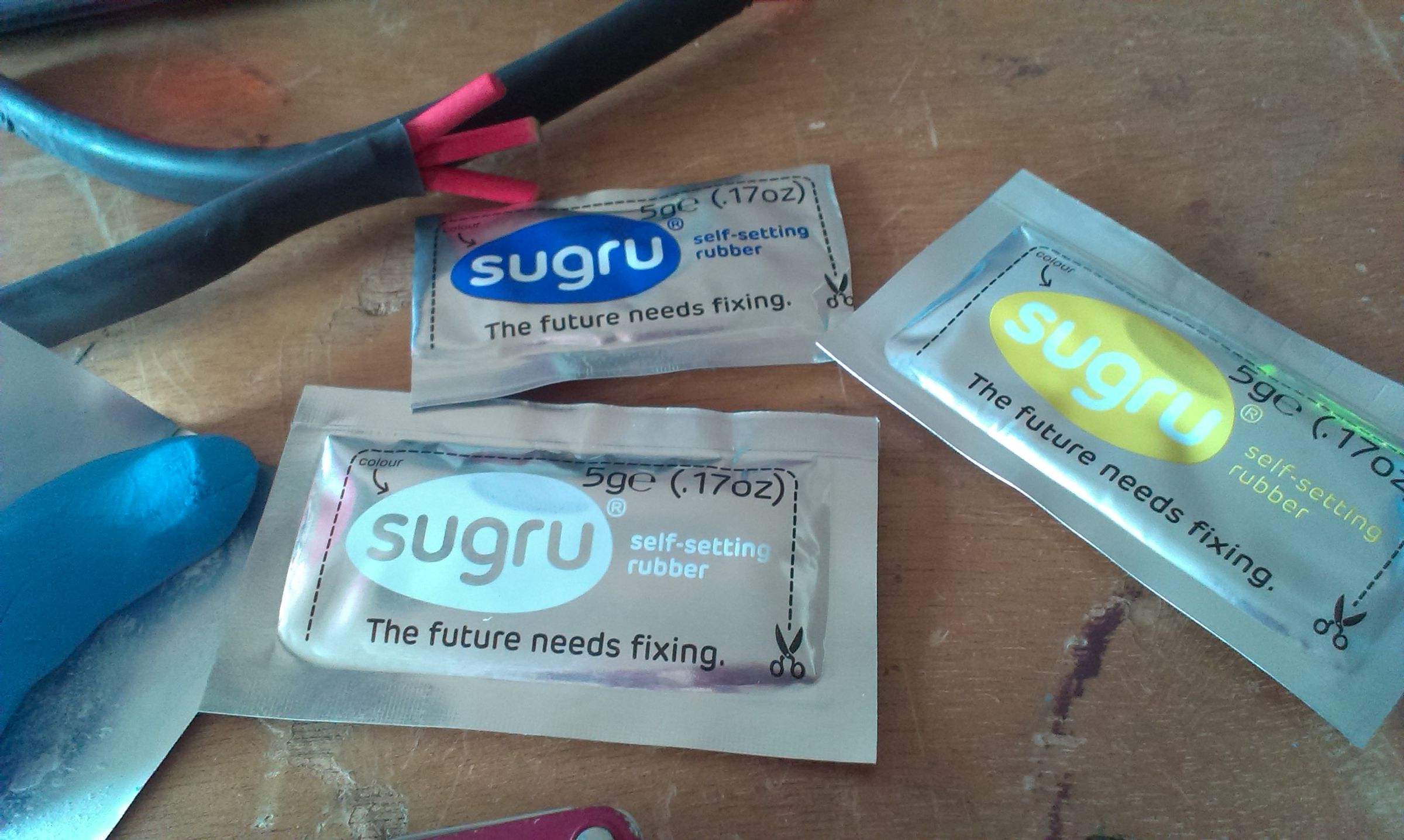 Sugru Blended for the Skin of BMO's Arms - Instructables