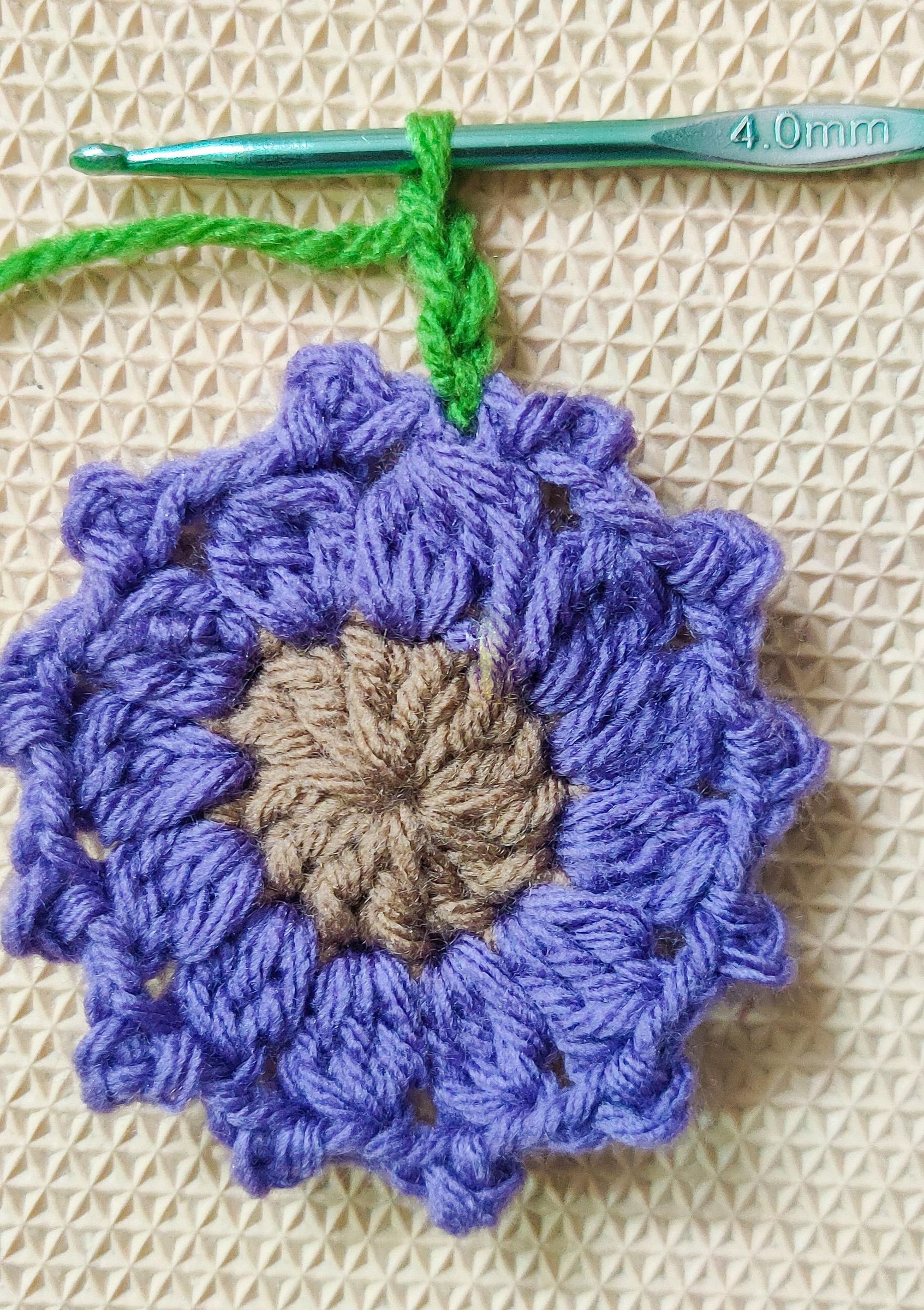 Quick and Easy Crochet Flower Bookmark : 4 Steps (with Pictures ...