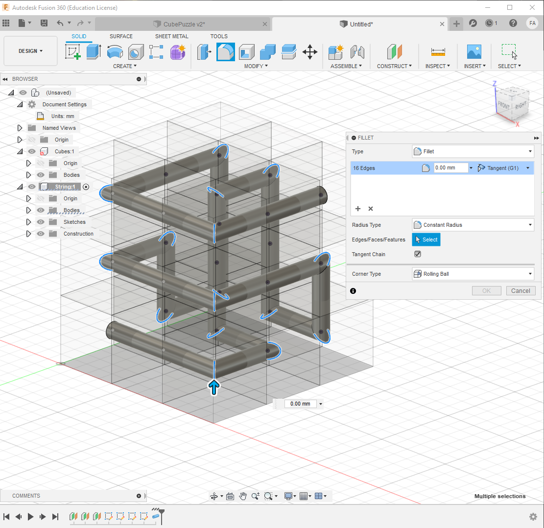 Design and Make a 3D Puzzle Cube (with Fusion360) : 7 Steps (with Pictures) - Instructables