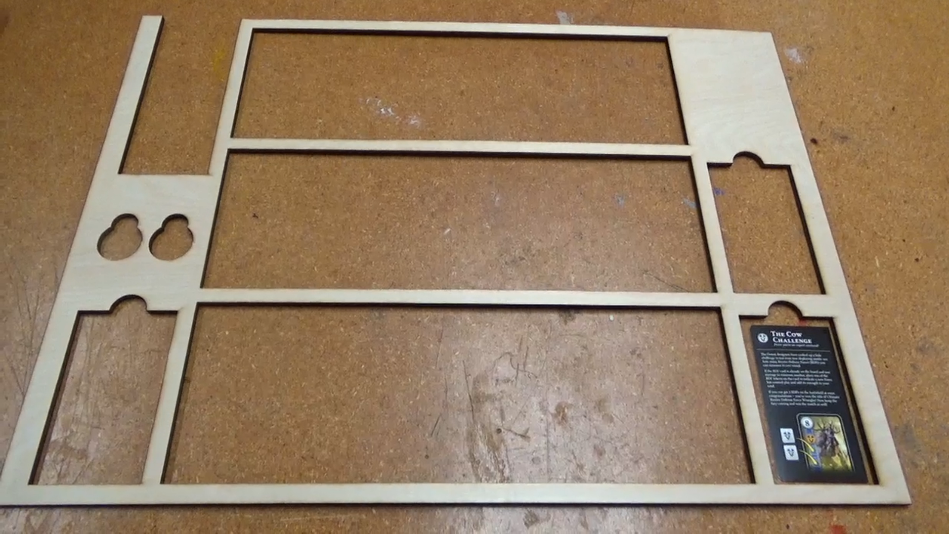 How to Design and Laser Cut a Gwent Board Inspired by Witcher 3 : 10 ...
