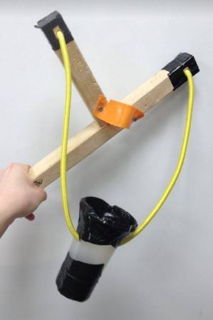 How to Build and Operate a Snowball Slingshot : 8 Steps - Instructables