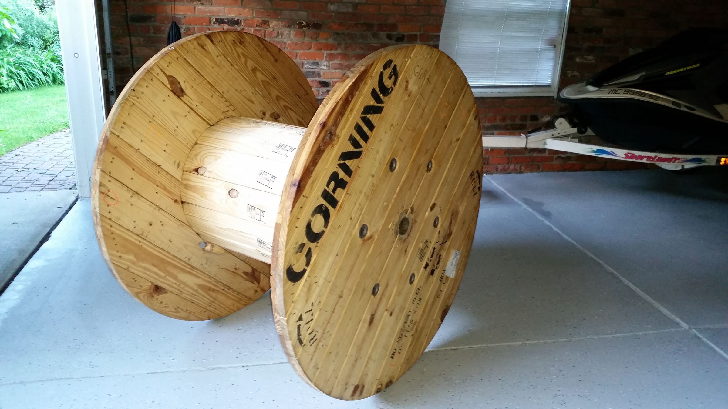 Cable Reel Table : 5 Steps (with Pictures) - Instructables