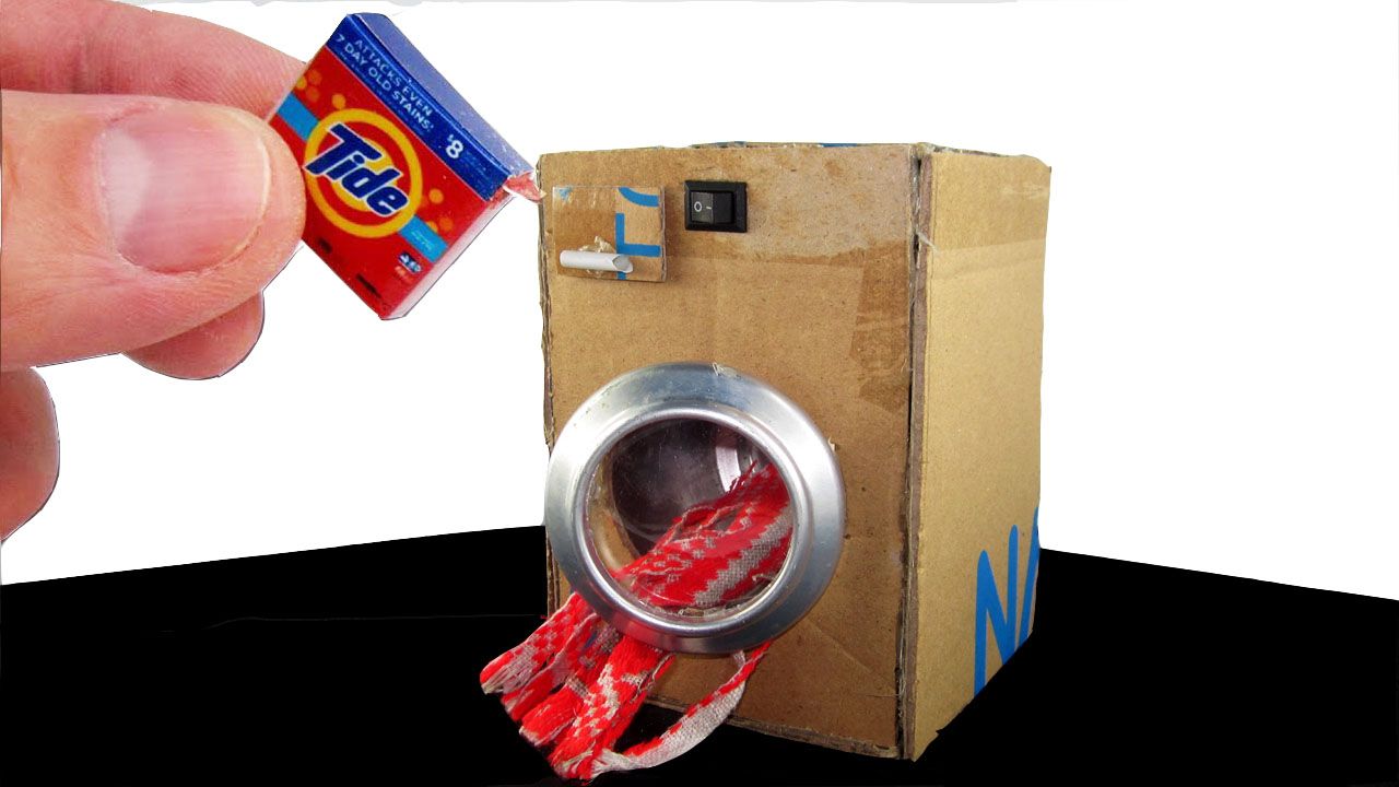 EASY Washing Machine Toy- DIY Project : 7 Steps (with Pictures ...