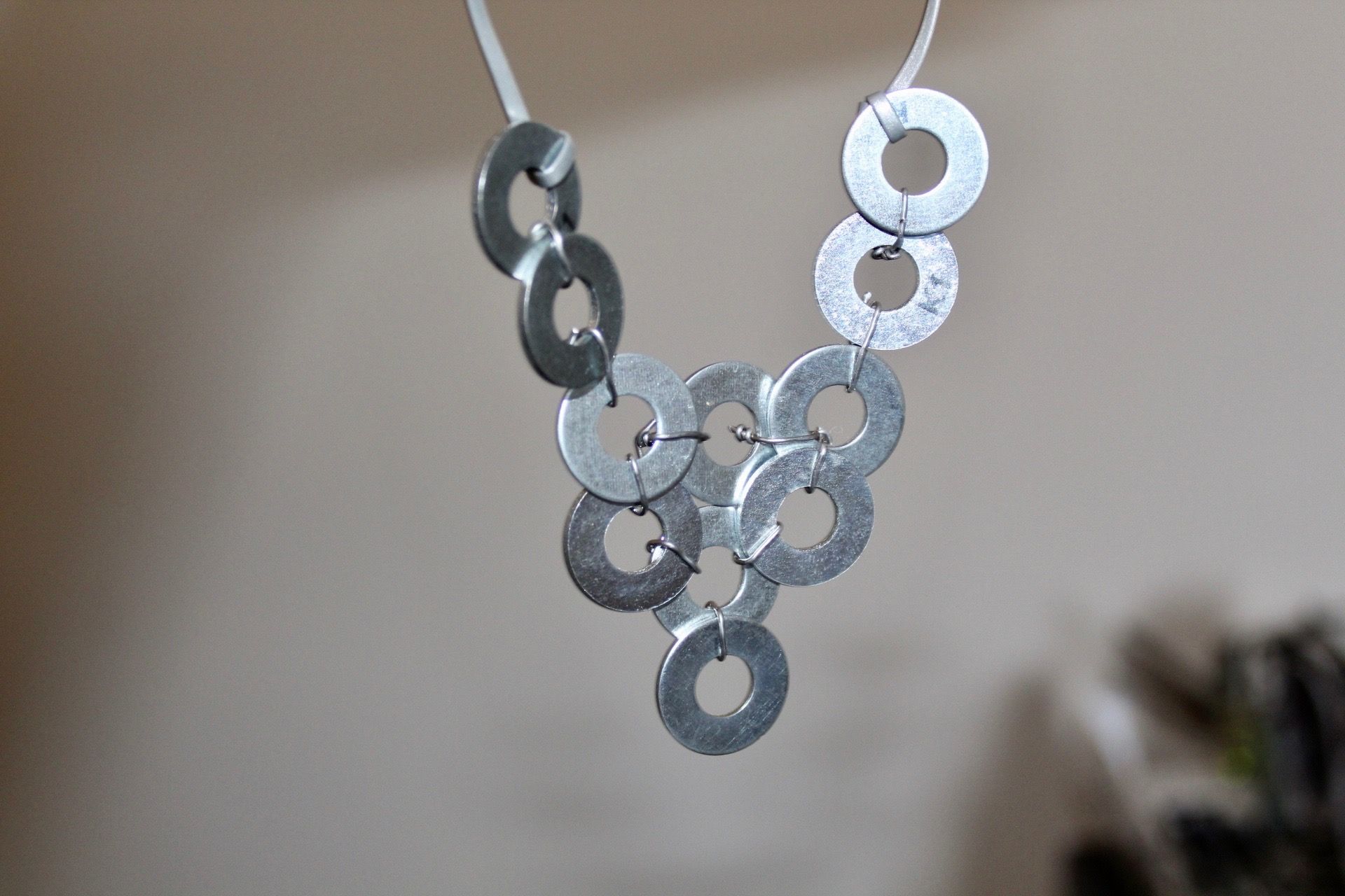 Necklaces Made From Washers
