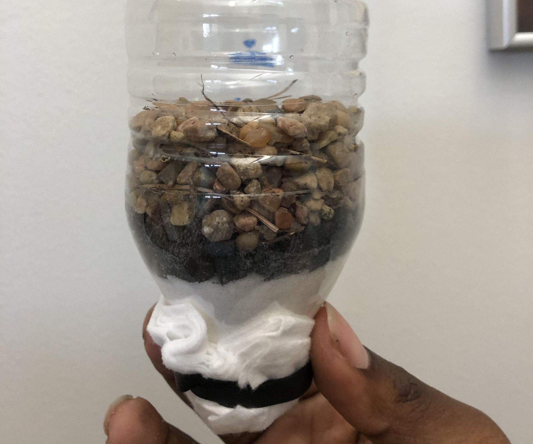 Homemade Water Filter : 7 Steps - Instructables