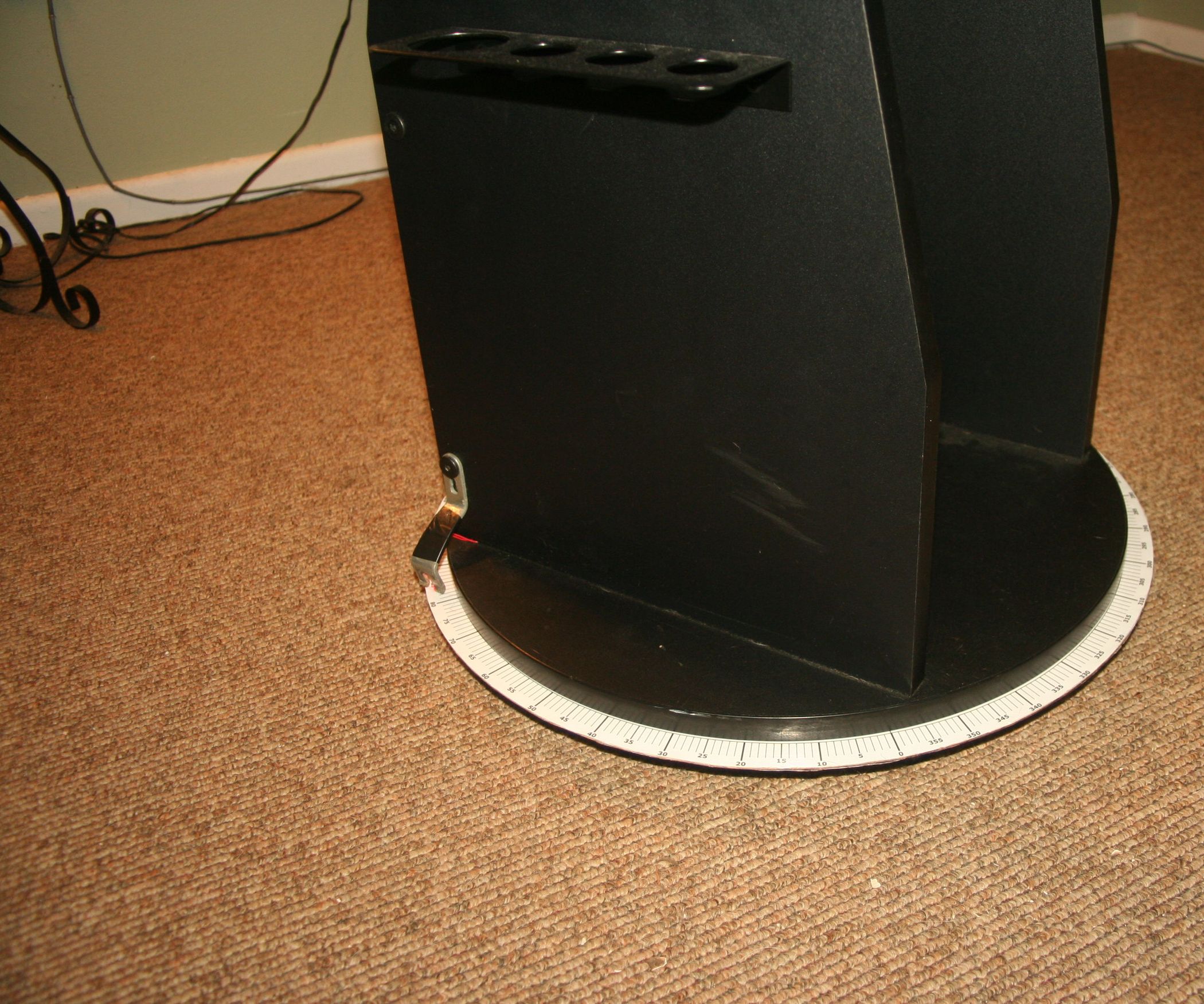 Manual Setting Circle for Dobsonian Telescope : 4 Steps - Instructables