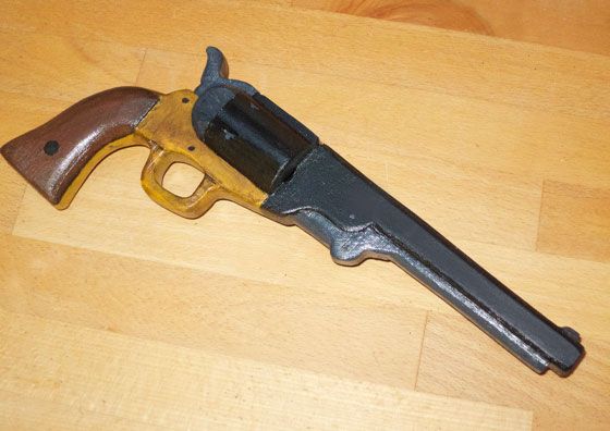 How To Draw A Colt Gun