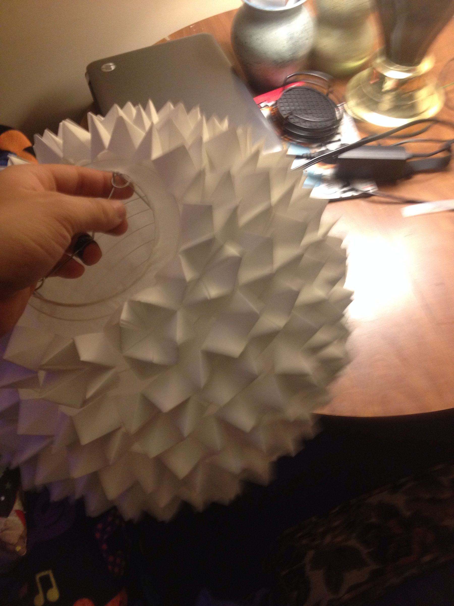 Simple Elegant Paper Lantern/Lamp Easy! : 7 Steps (with Pictures ...