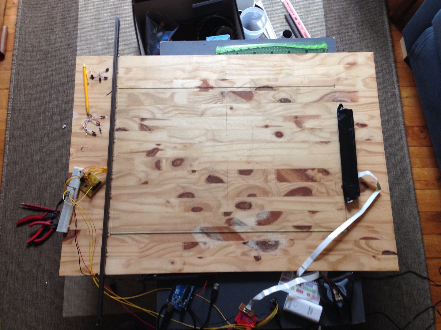 Touch Screen Coffee Table DIY With 32" TV and Low Cost CCD Sensor : 18 ...