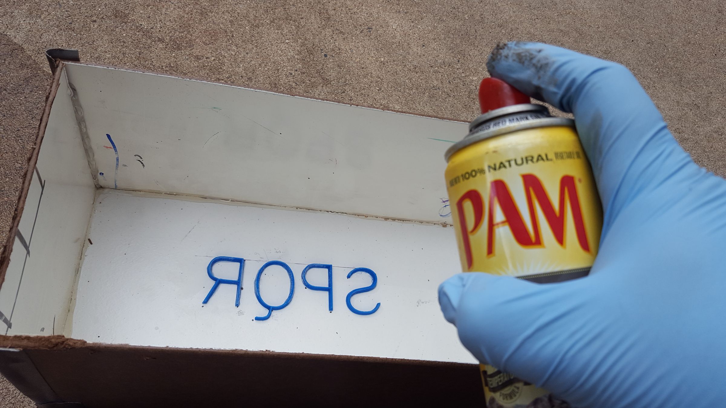 How to Make "Engraved Stone" Letters in Concrete : 33 Steps - Instructables