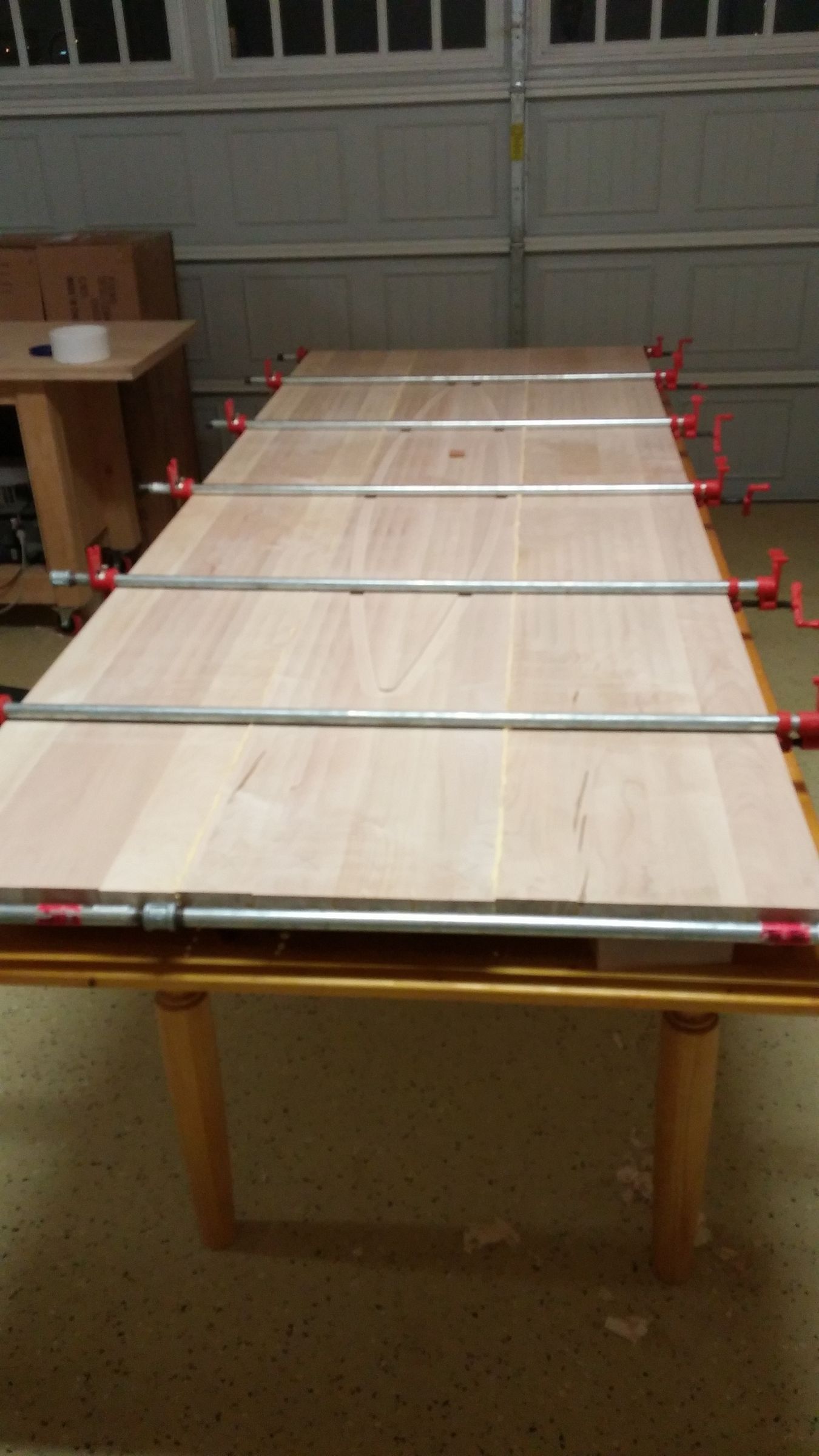 Trestle Table With Floating Arched Stretcher : 22 Steps (with Pictures ...