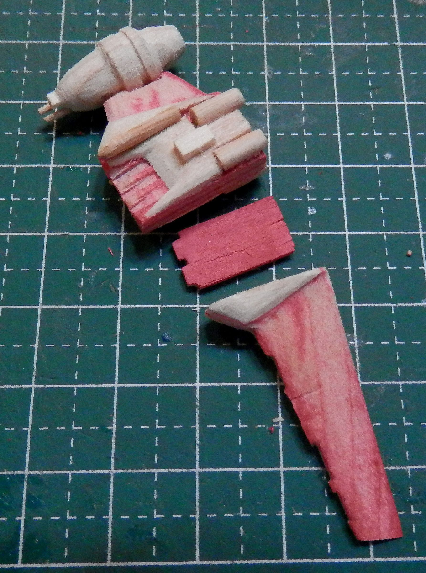 Mini B-Wing Popsicle Stick Model : 8 Steps (with Pictures) - Instructables