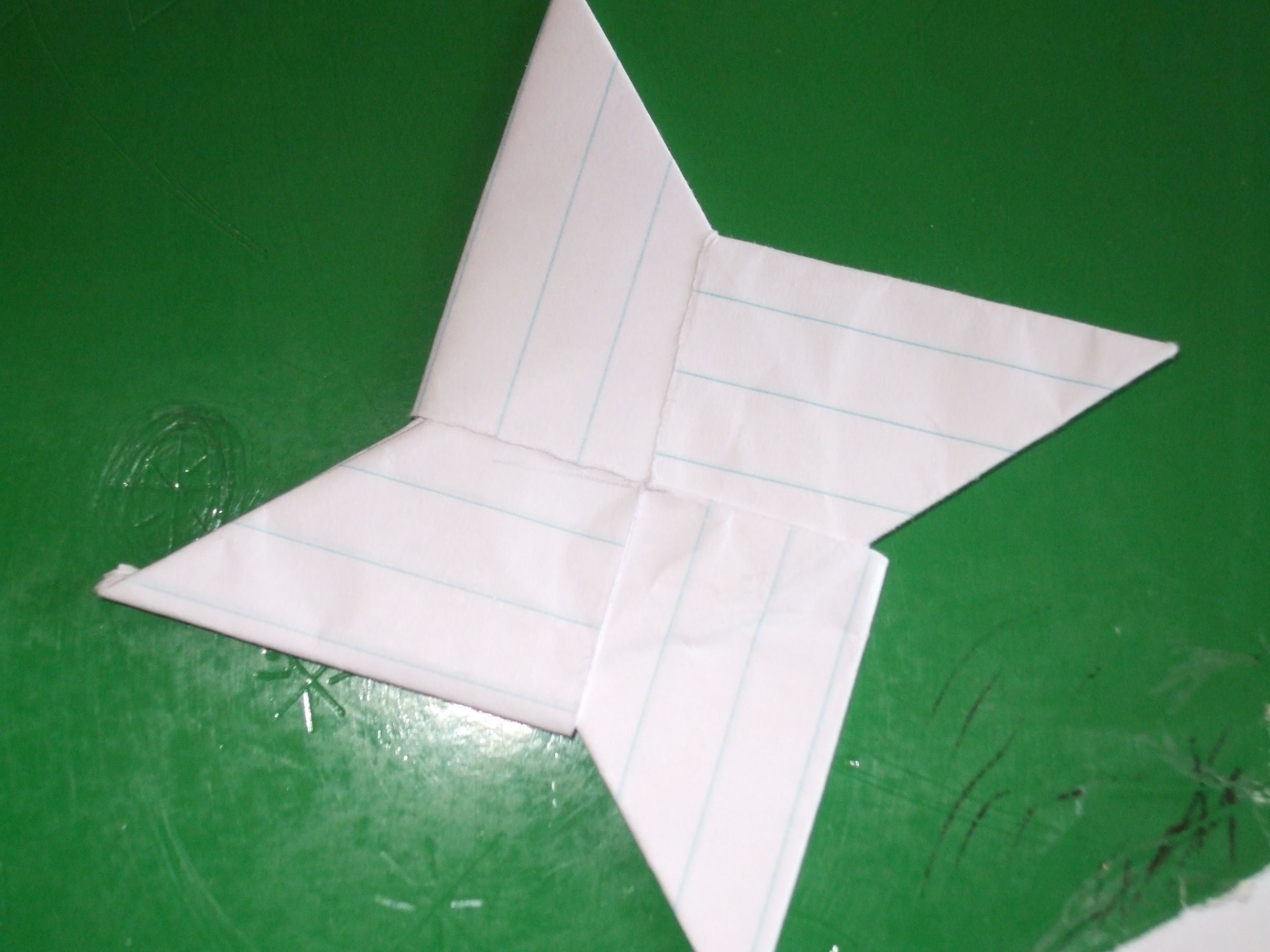 Chinese Paper Throwing Star : 14 Steps - Instructables