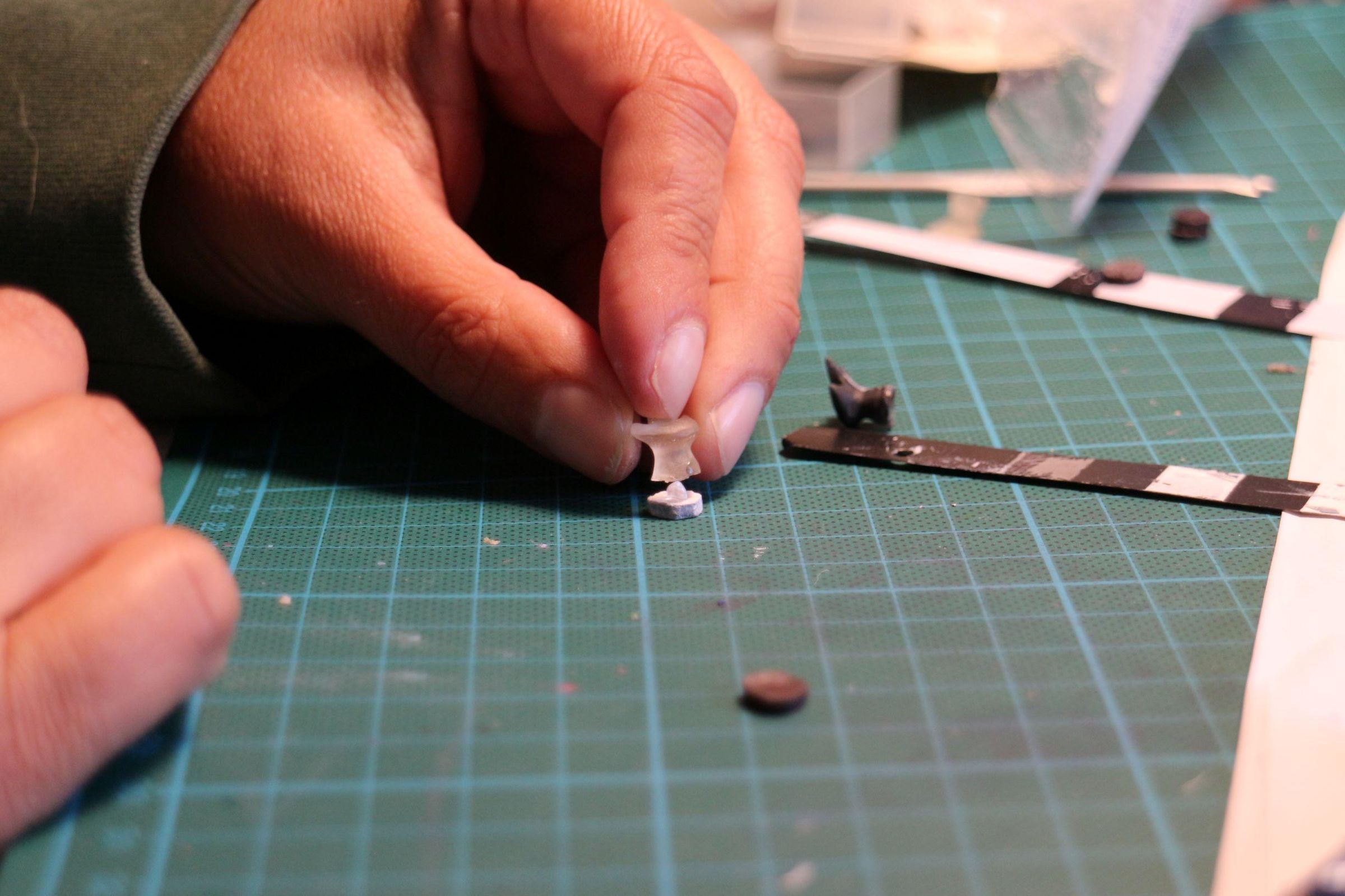 Shark Scale Inspired Portable Miniature Checkers : 10 Steps (with ...