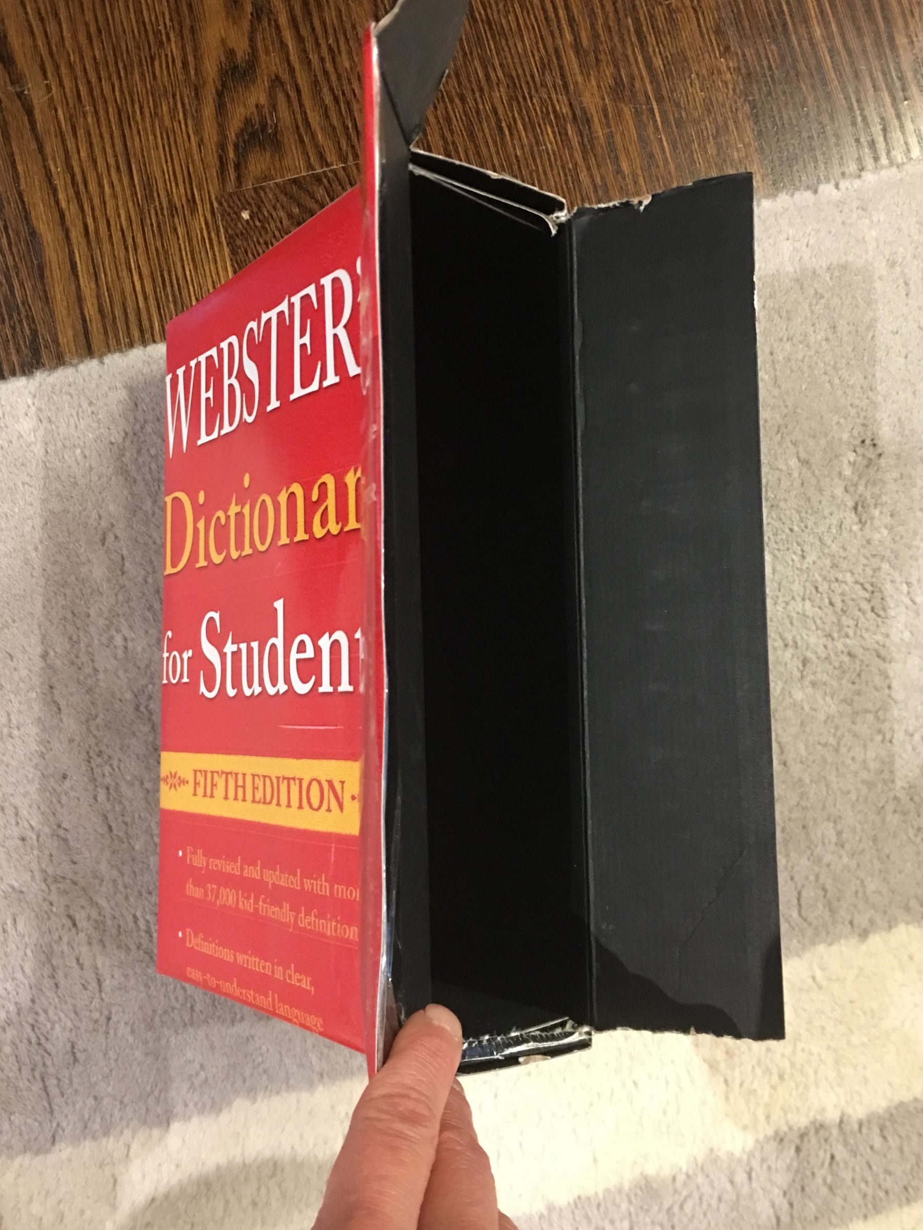 Secret Compartment That Looks Like a Book : 3 Steps - Instructables