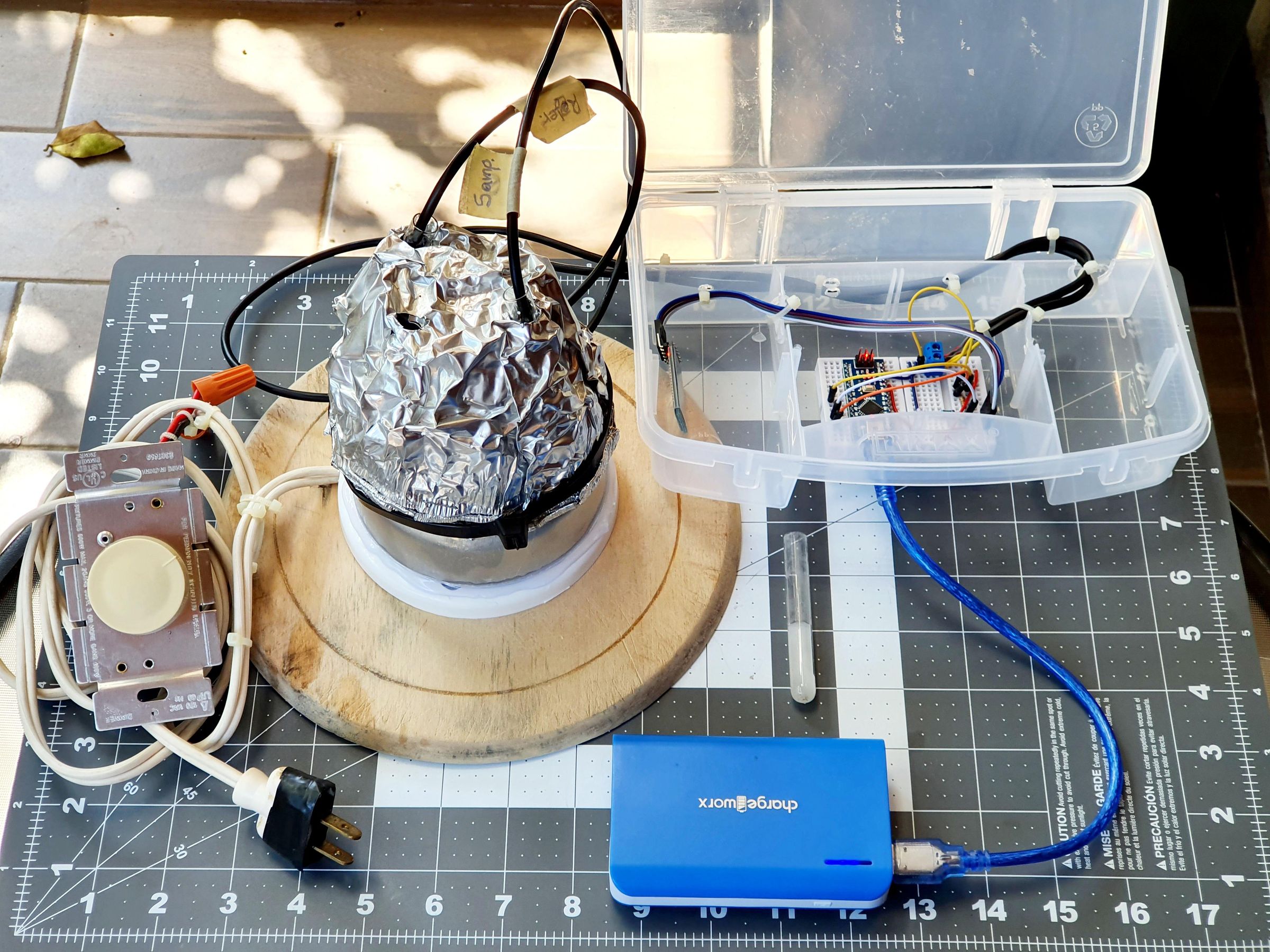 Differential Thermal Analysis Using Arduino and PhyPhox : 5 Steps (with Pictures) - Instructables