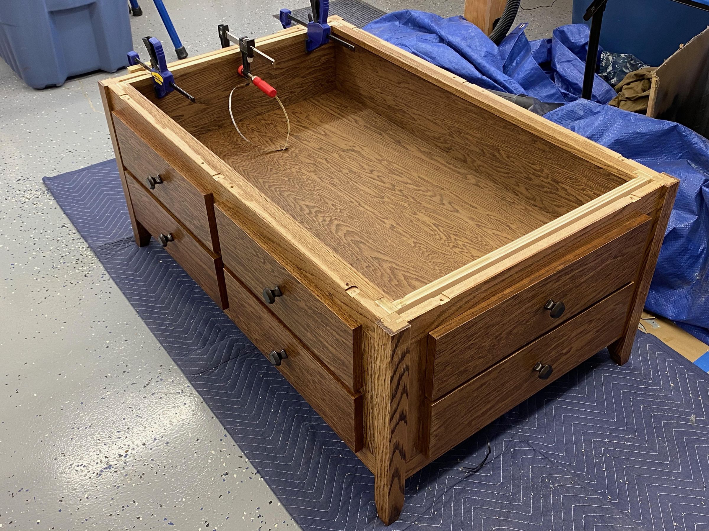Gaming Coffee Table With Hidden Gaming Area : 4 Steps (with Pictures ...