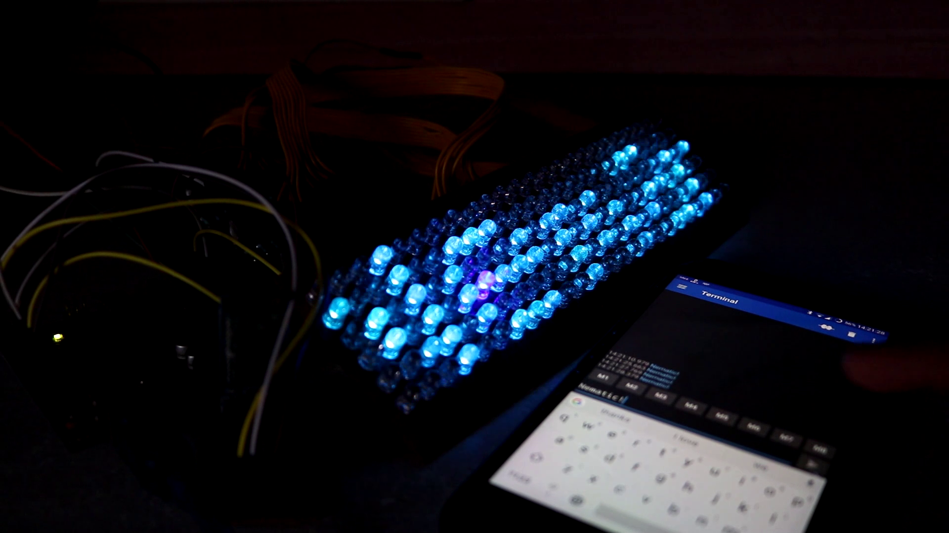 Bluetooth Controlled LED Matrix ! : 8 Steps (with Pictures) - Instructables