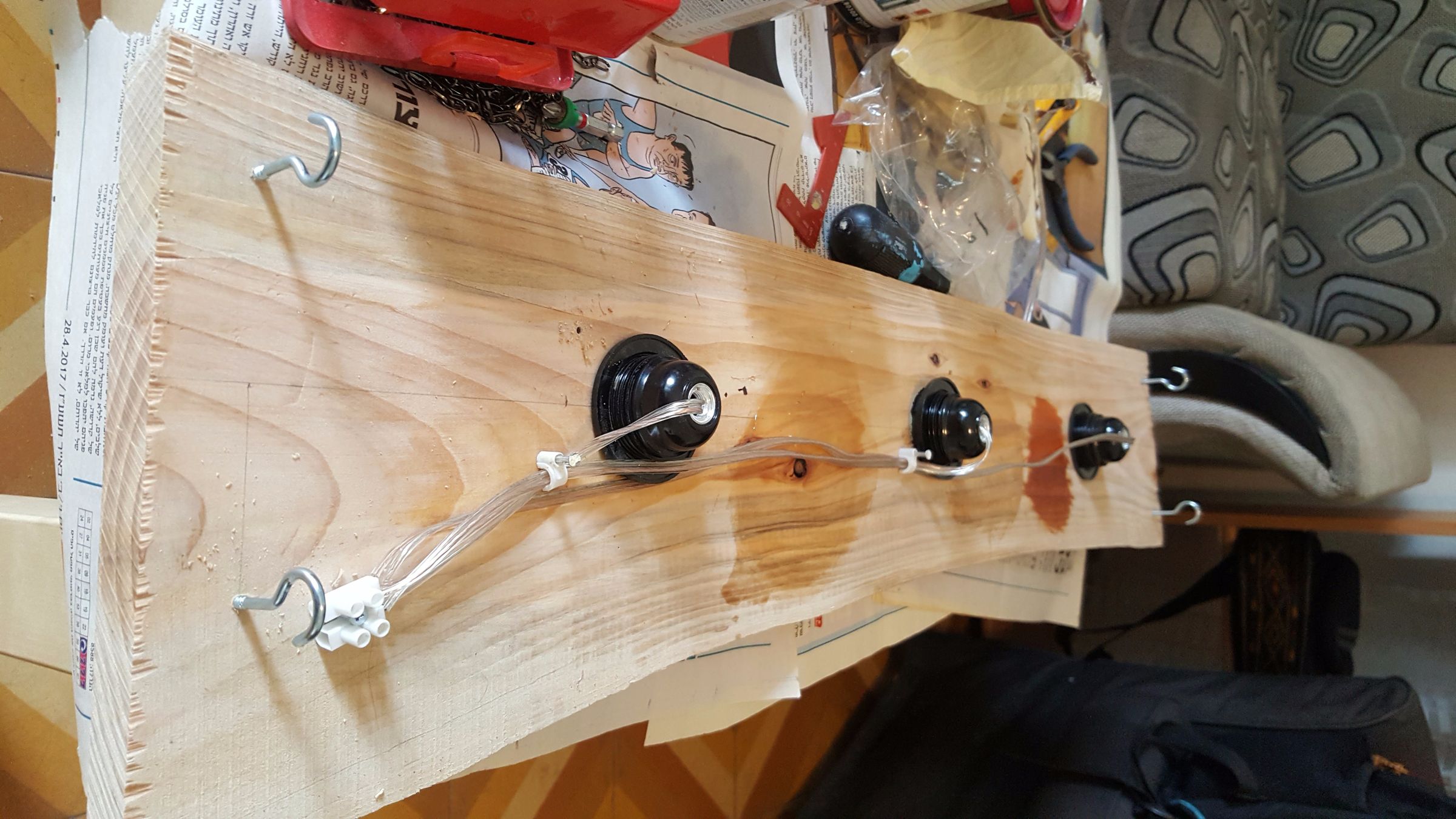 Natural Wood Light Fixture : 4 Steps (with Pictures) - Instructables