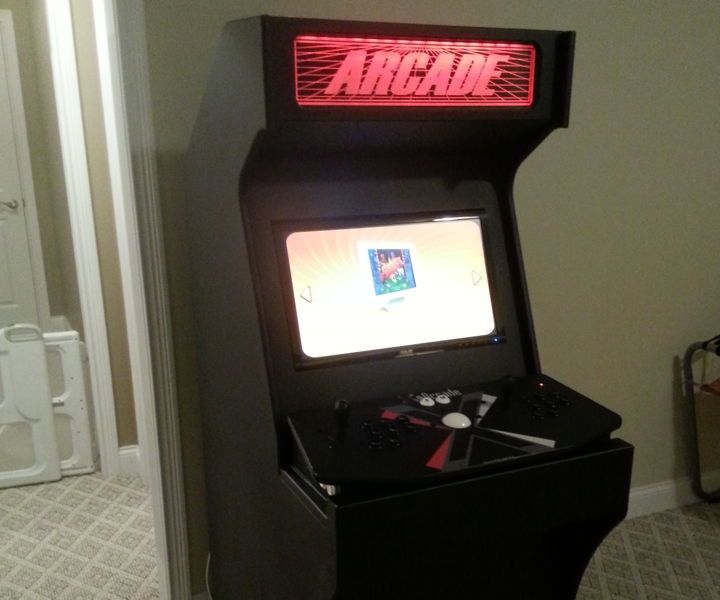 Classic Arcade Cabinet : 9 Steps (with Pictures) - Instructables