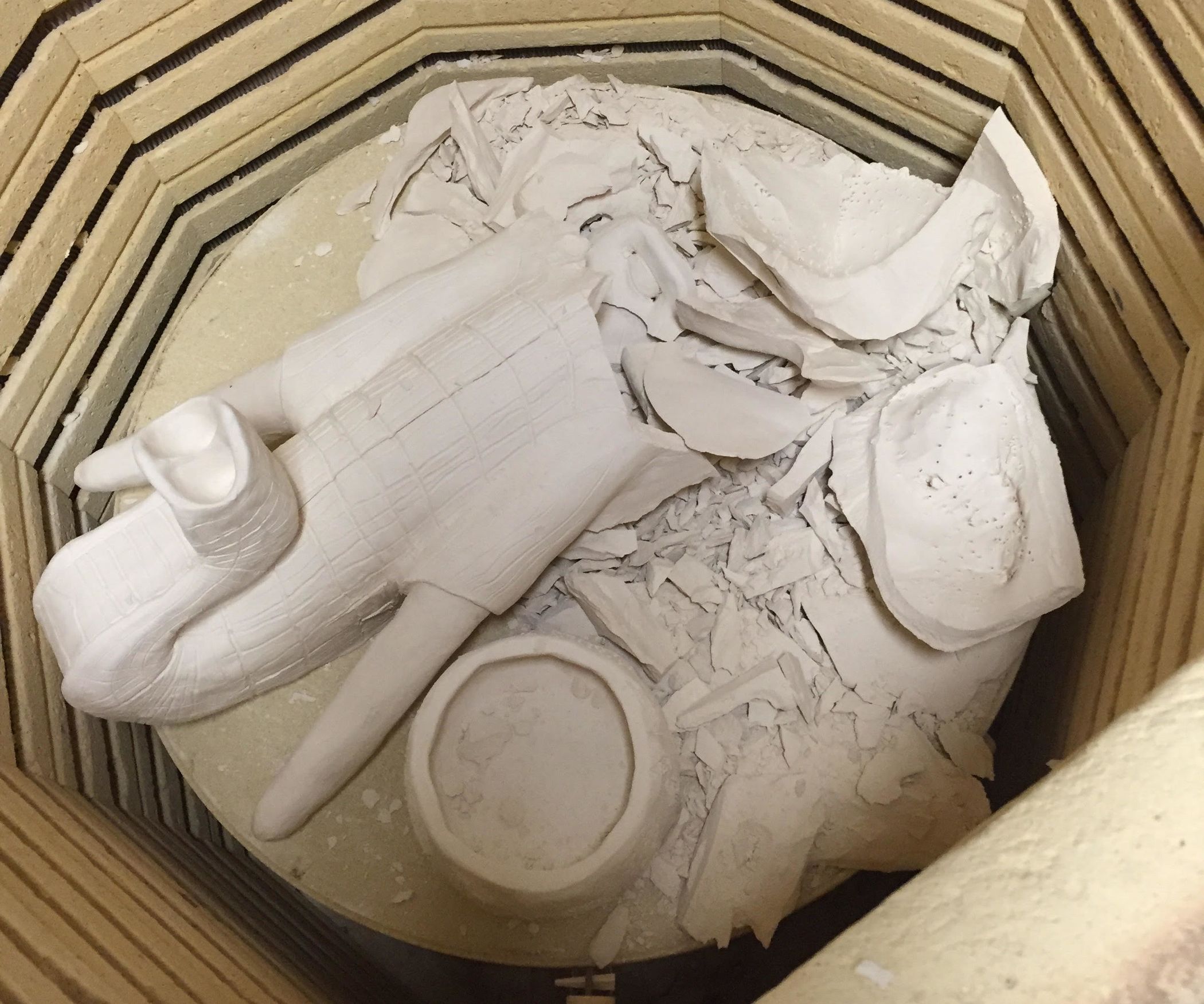 Repairing a Ceramics Project After Breaking in a Kiln : 6 Steps (with ...