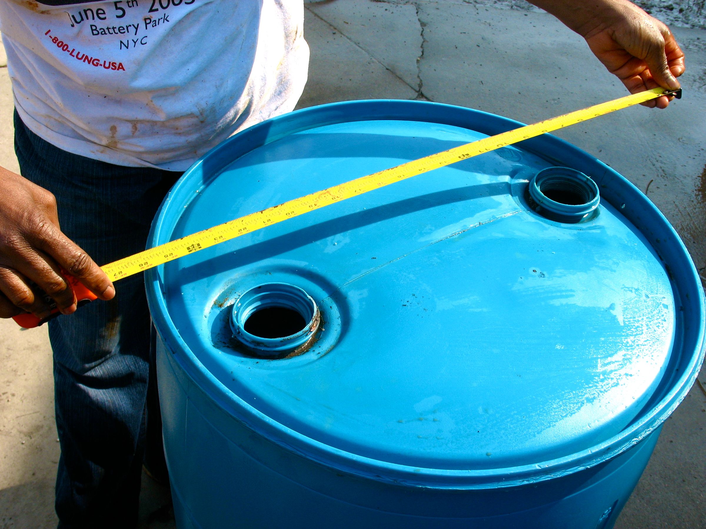 How to Make a Rain Barrel Water Catchment System (Better) : 4 Steps ...
