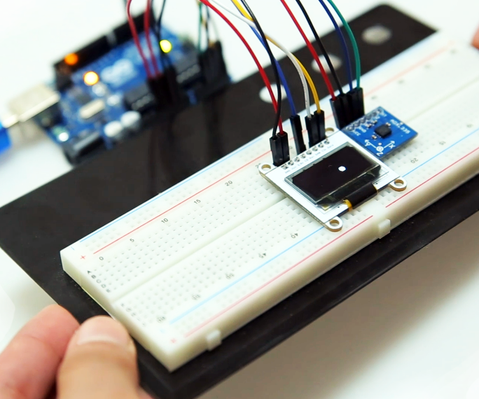 Interacting With an OLED and an Accelerometer : 6 Steps - Instructables