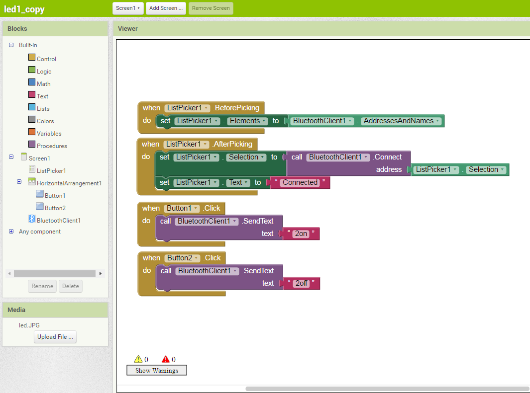 Arduino Bluetooth Control Basic Tutorial : 5 Steps (with Pictures ...