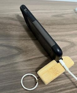 PORTABLE IPHONE PROP/ CHARGING STAND/ KEY RING : 3 Steps (with Pictures ...
