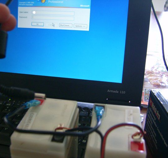 Run a Laptop of Some Old Batteries : 5 Steps - Instructables