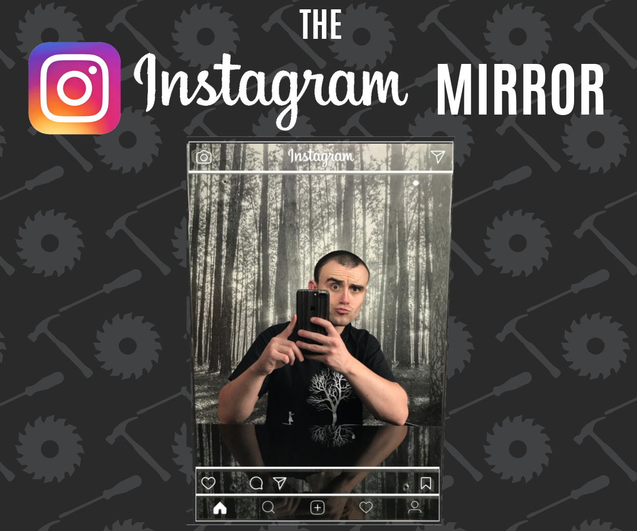 The Instagram Mirror : 4 Steps (with Pictures) - Instructables