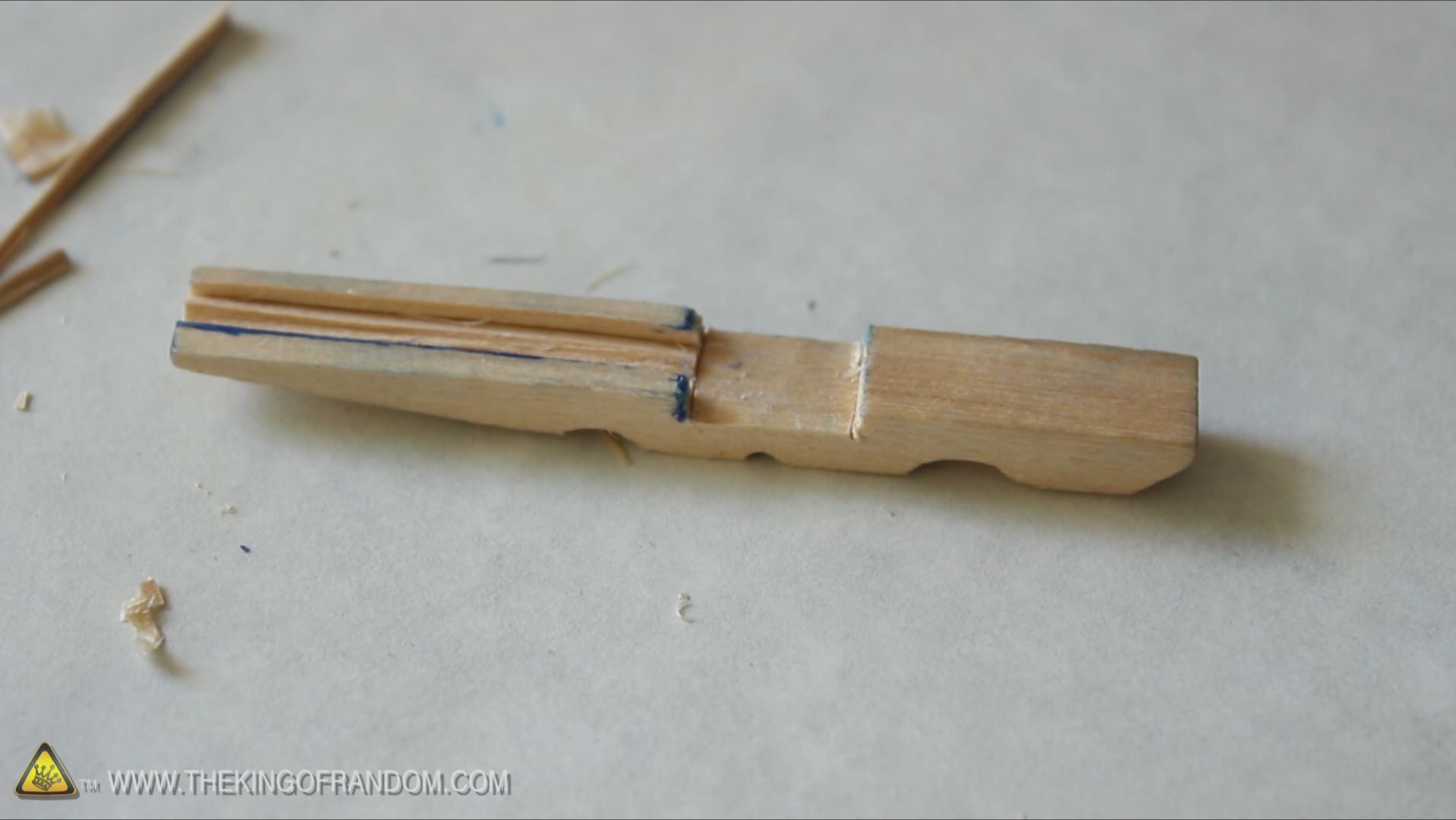 Mini Matchstick Gun - the Clothespin Pocket Pistol : 8 Steps (with ...