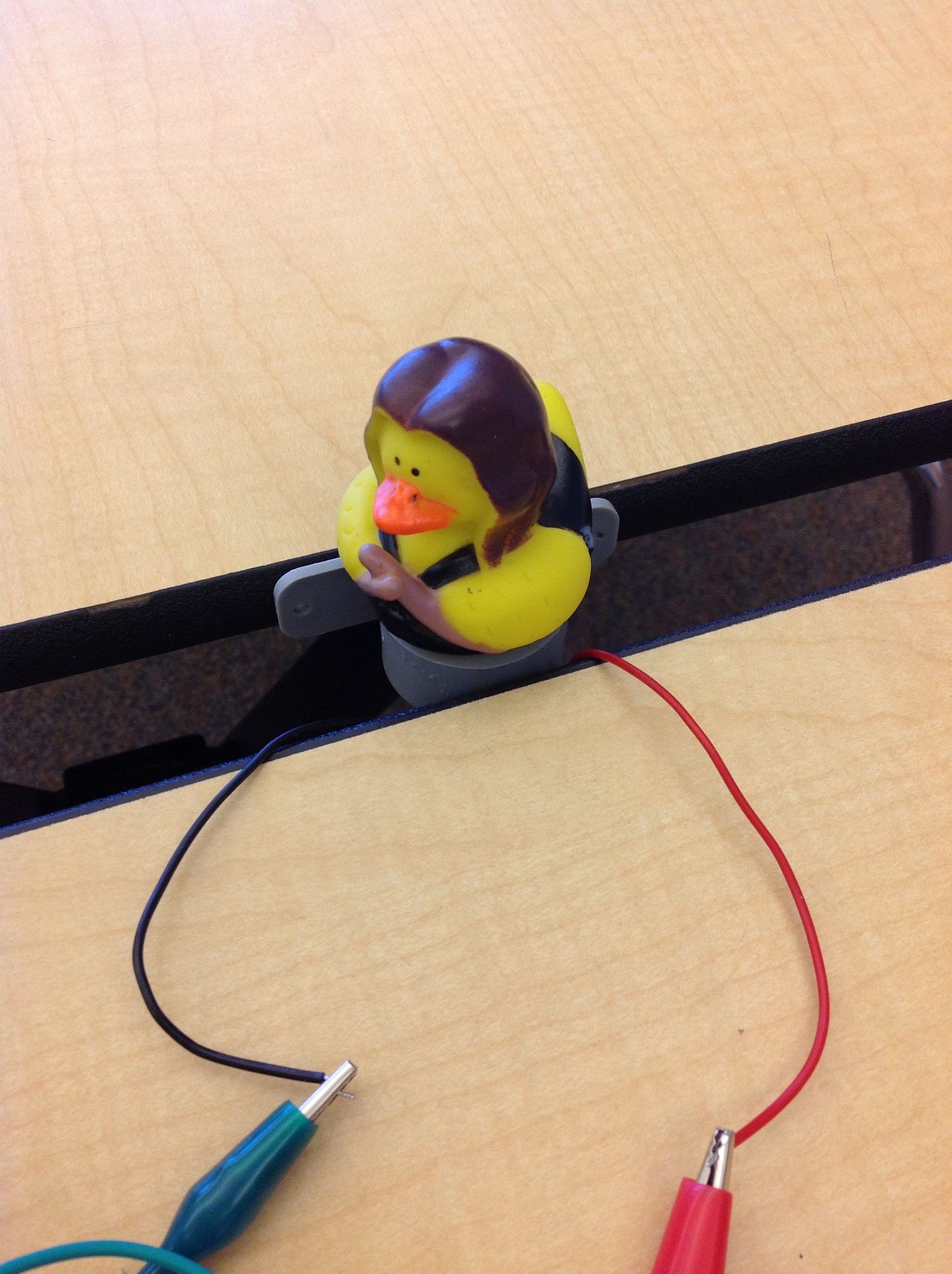 How to Make a Spinning Duck (with Off/On Switch) : 6 Steps - Instructables