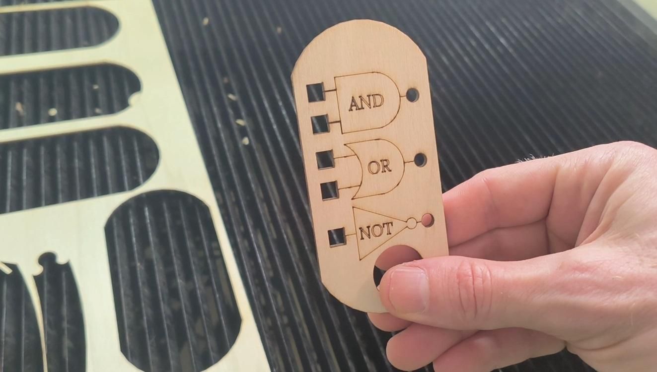 The World's Simplest Logic Gate Project : 5 Steps (with Pictures ...