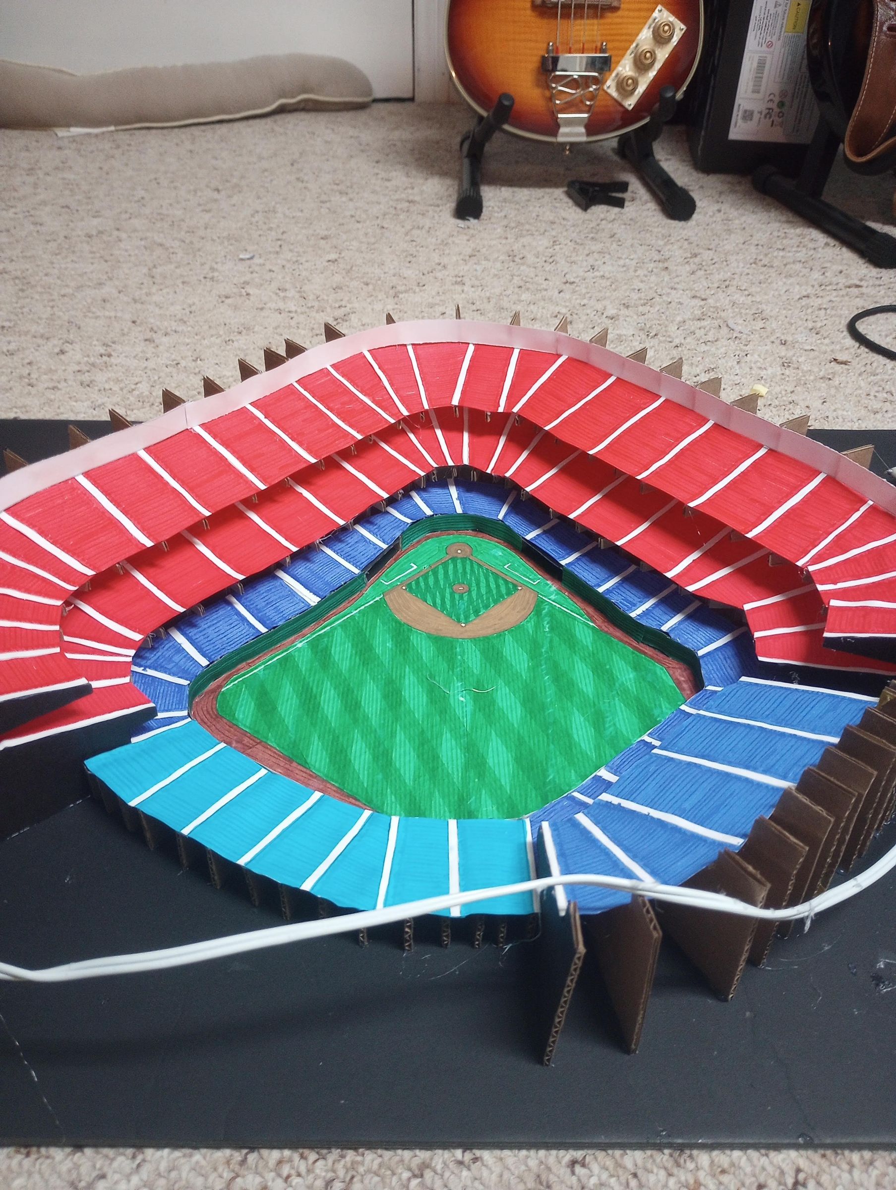 Cardboard MLB Stadium : 39 Steps (with Pictures) - Instructables