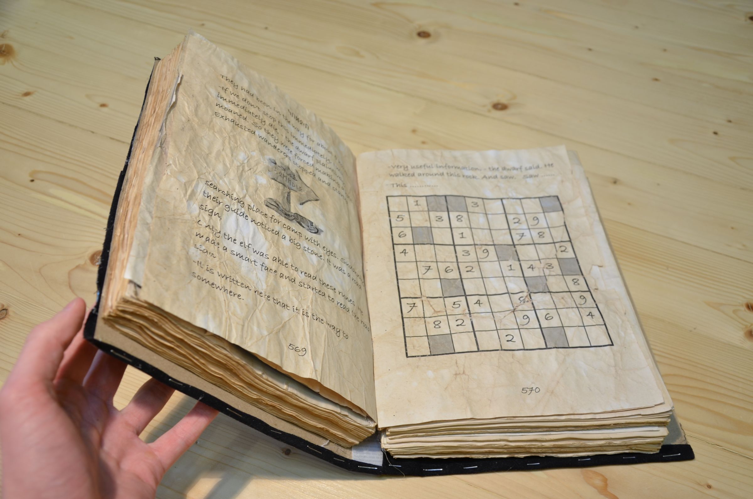 Ancient Book With Riddles Inside : 17 Steps (with Pictures) - Instructables