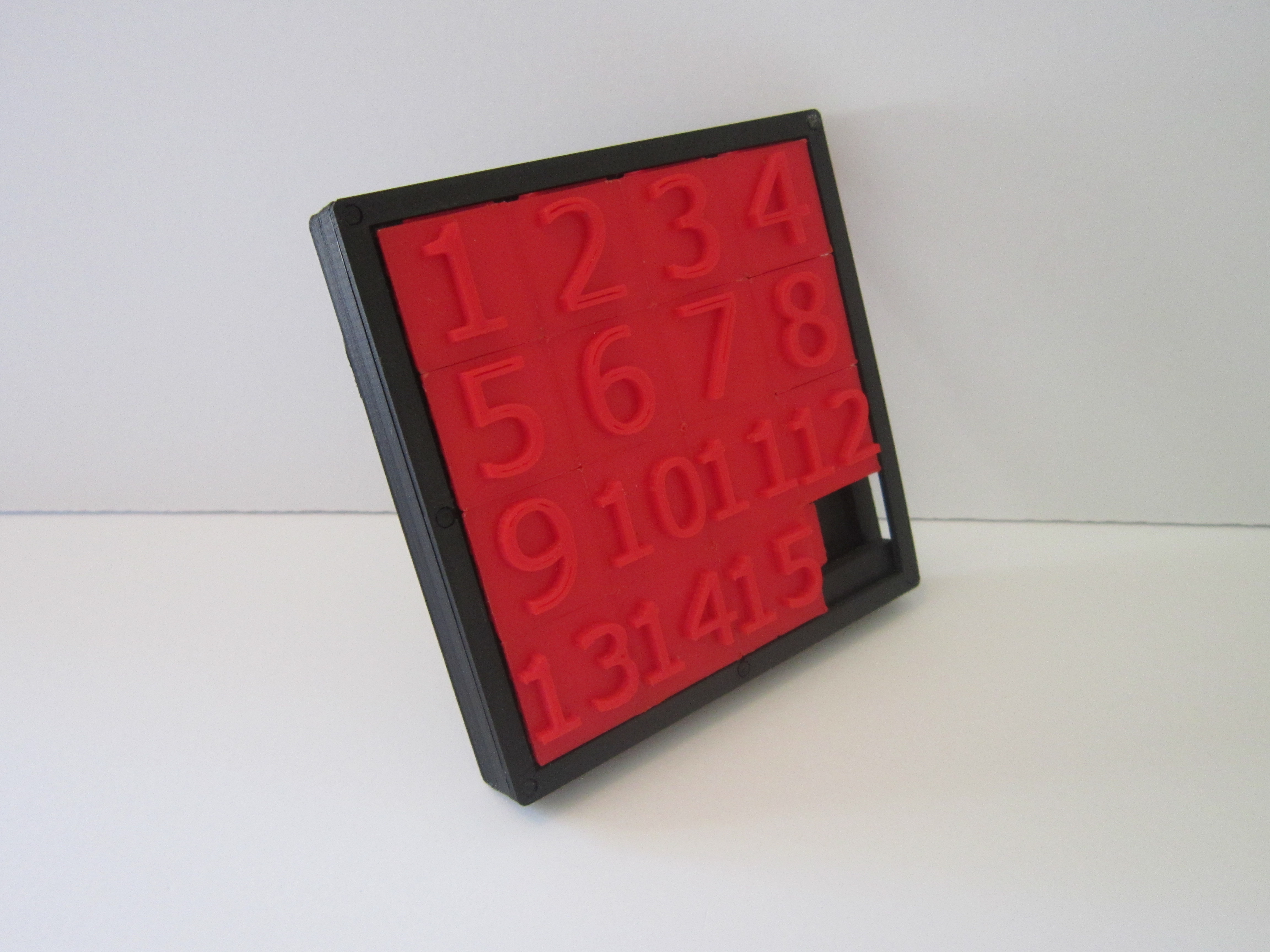 3D Printed Sliding Tile Puzzle : 4 Steps (with Pictures) - Instructables