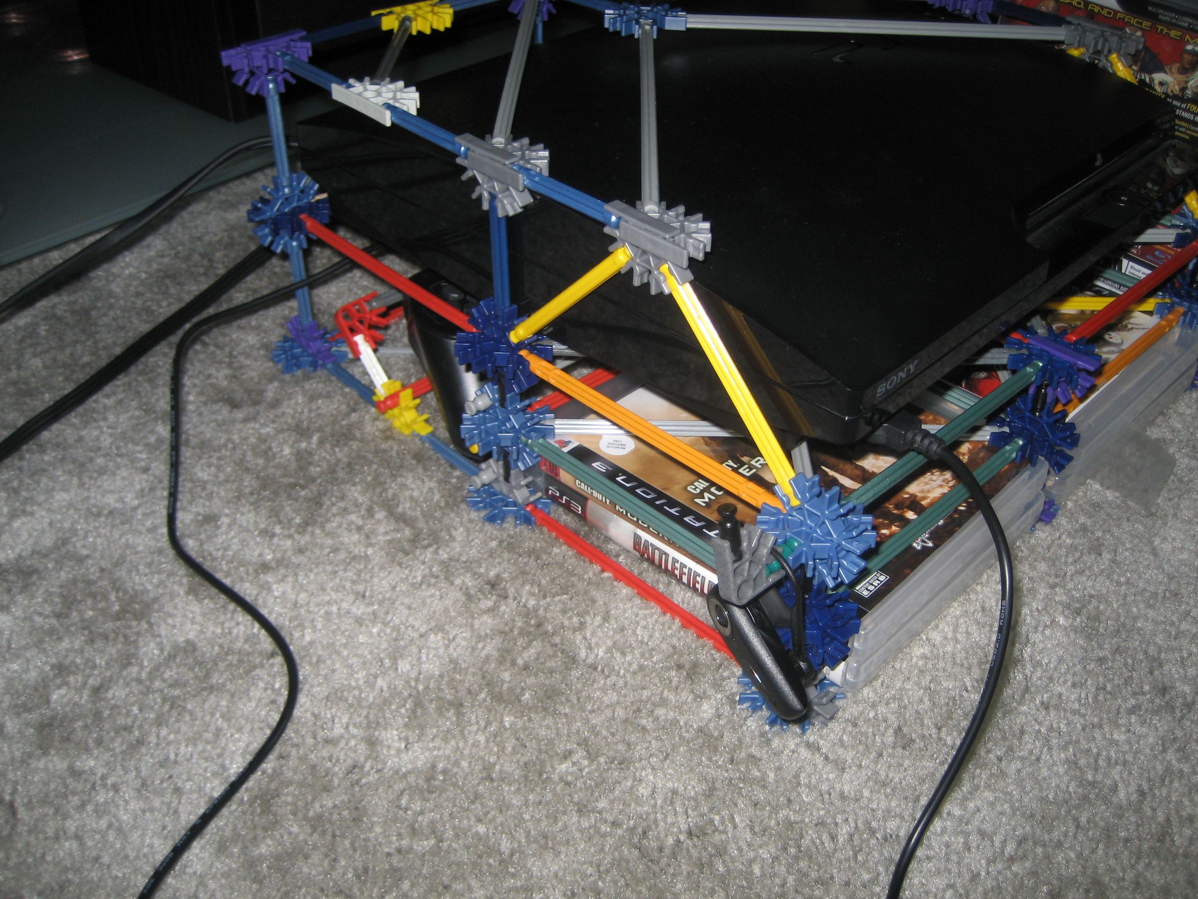 Knex PS3 Docking Station - Instructables