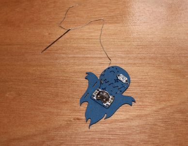 Make a Sewable Halloween LED Badge : 7 Steps (with Pictures ...