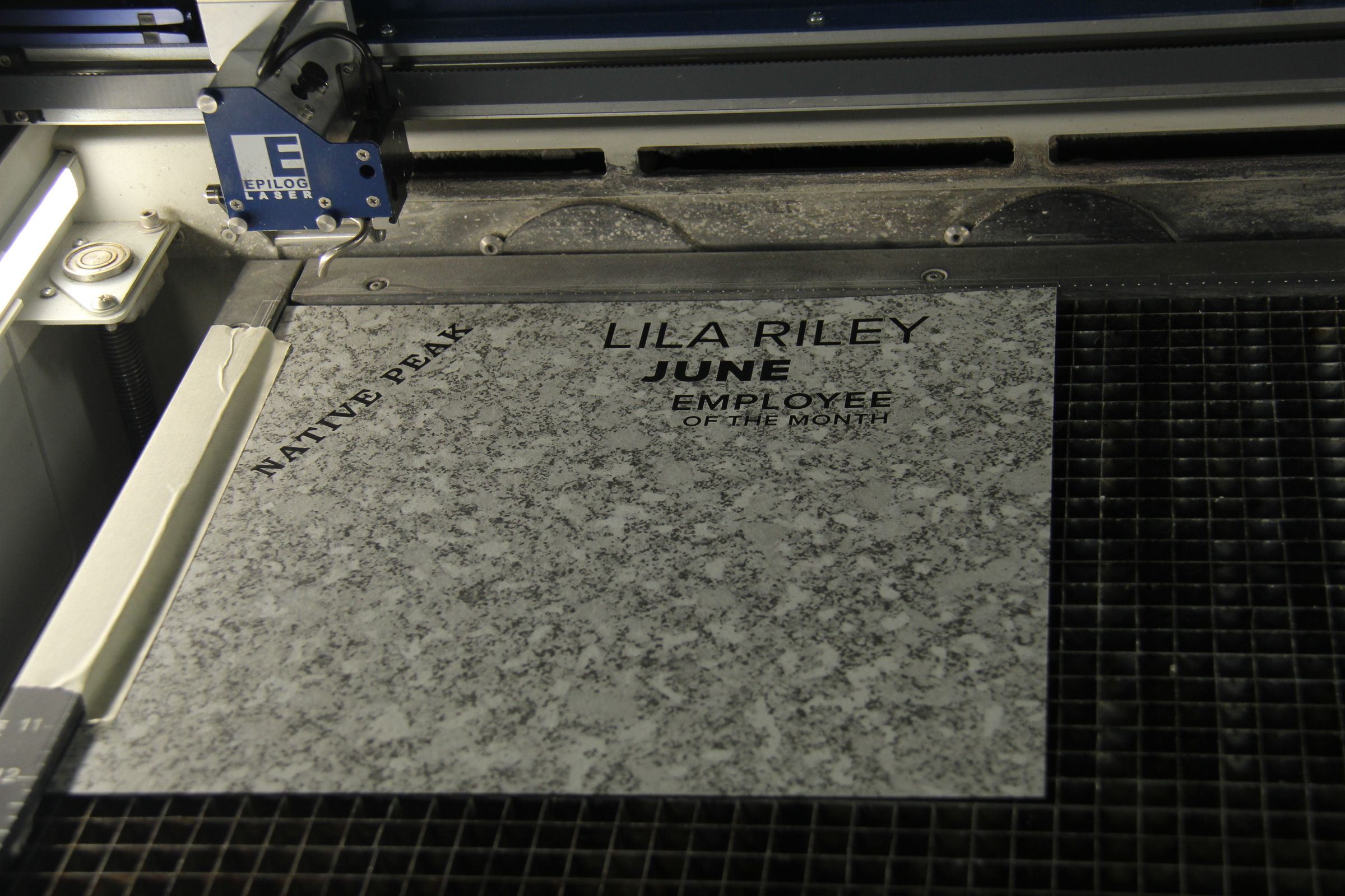 Laser Fabricating a Sign Using Rowmark's the Naturals : 10 Steps (with ...