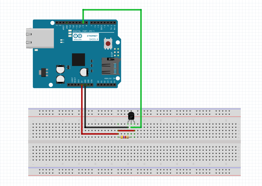 Online Temperature Monitoring Using Arduino + Ethernet Shield ...