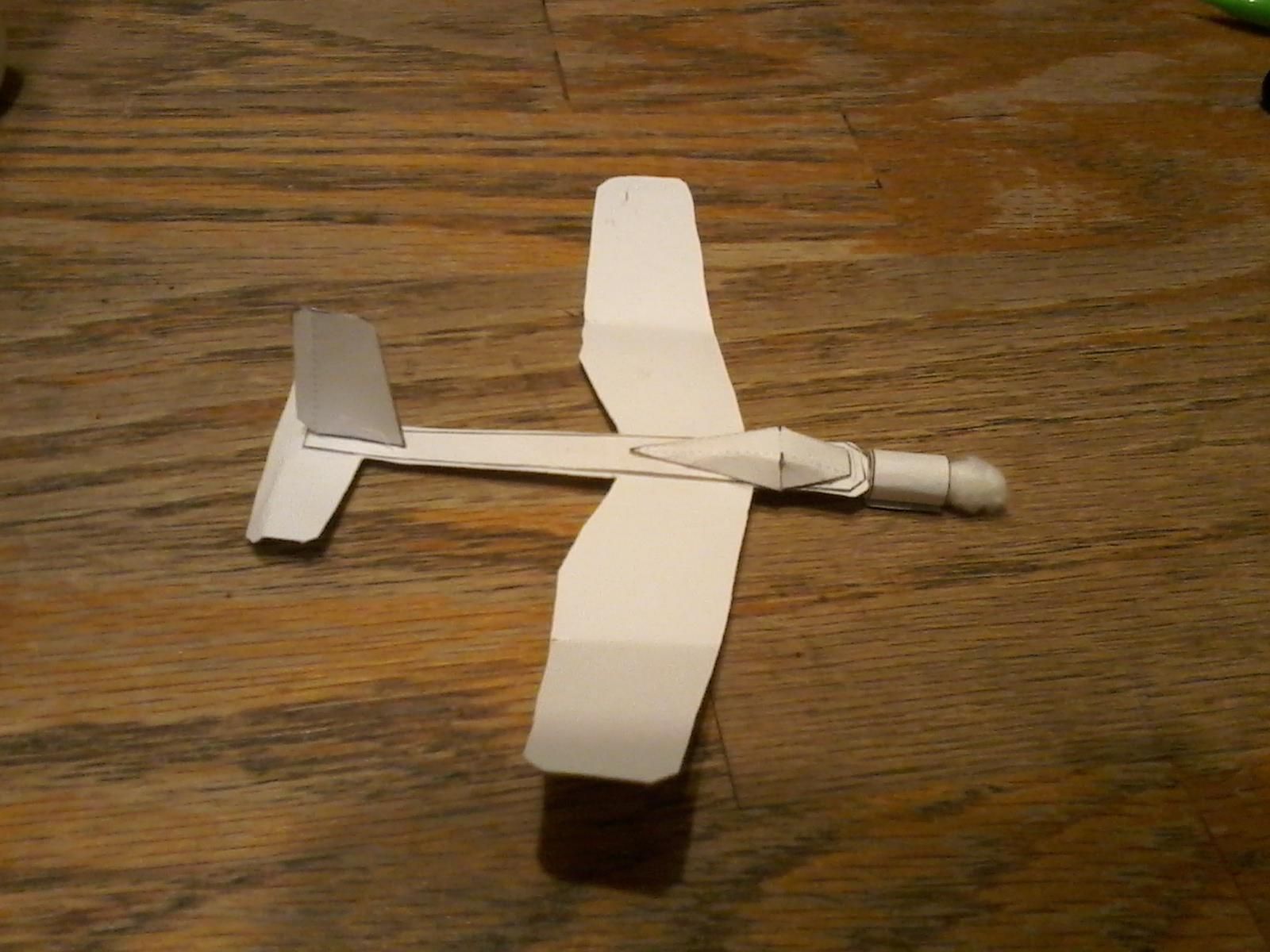 Cotton Swab Card Stock Micro Gliders : 9 Steps (with Pictures ...