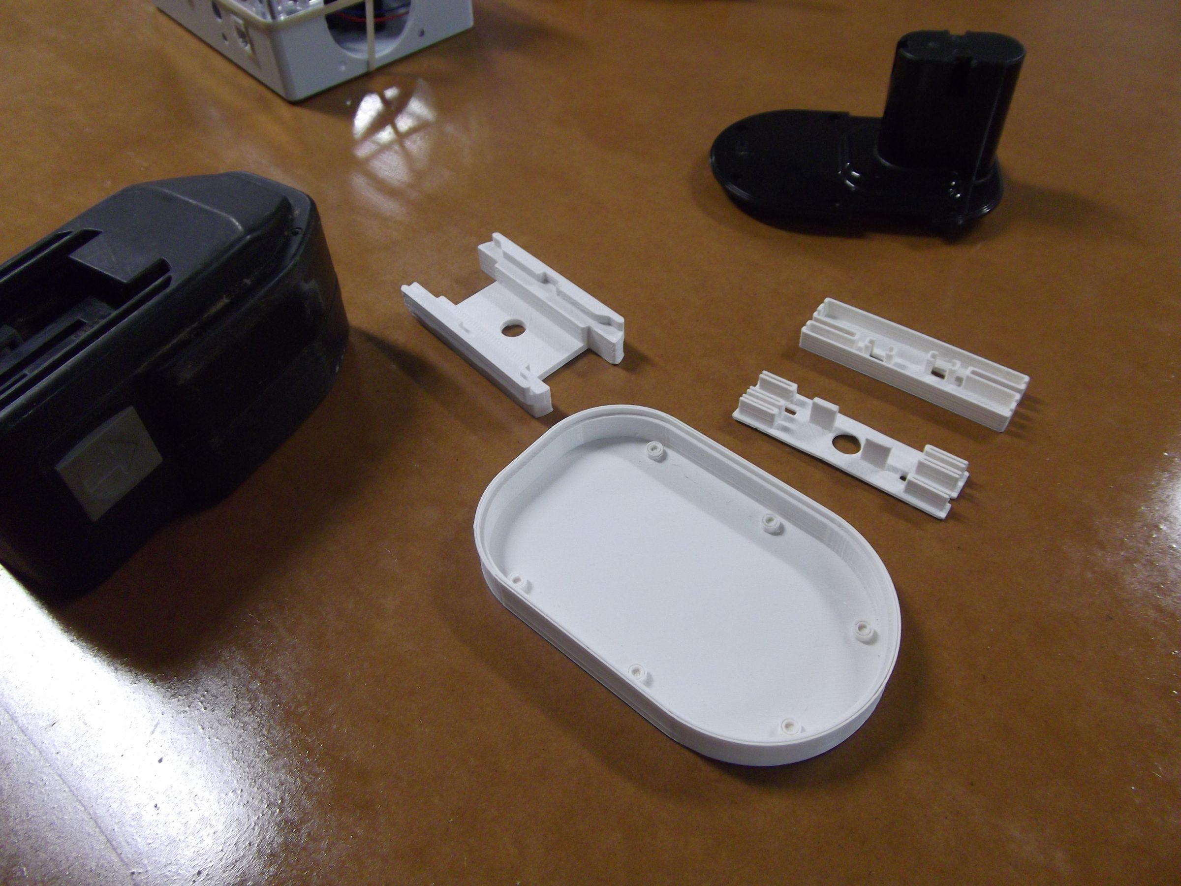 How to Make a 3d Printed Cordless Drill Battery Adapter : 5 Steps (with ...