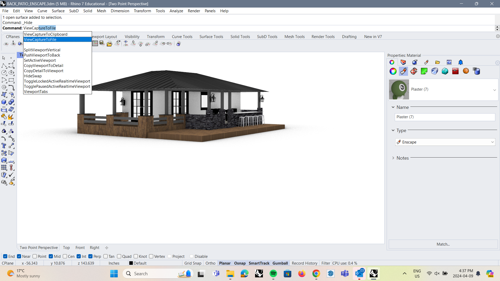 How to Render Through Rhino : 20 Steps - Instructables