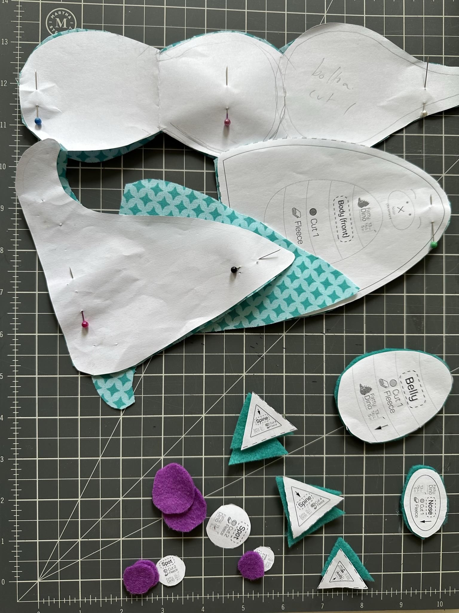 Soft-sensor-saurus | an E-textile Soft Sensor Soft Toy With LED Light ...