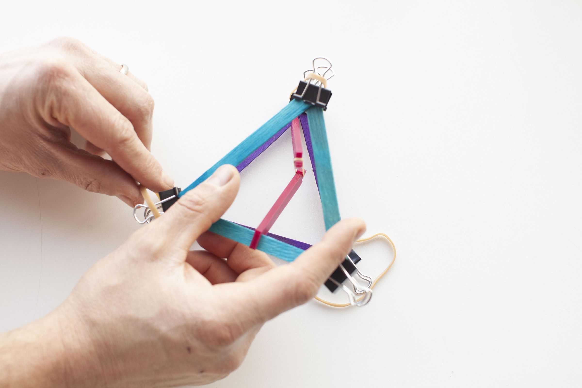 Popsicle Stick Tensegrity Table STEAM Activity - Easy to Assemble! : 8 ...