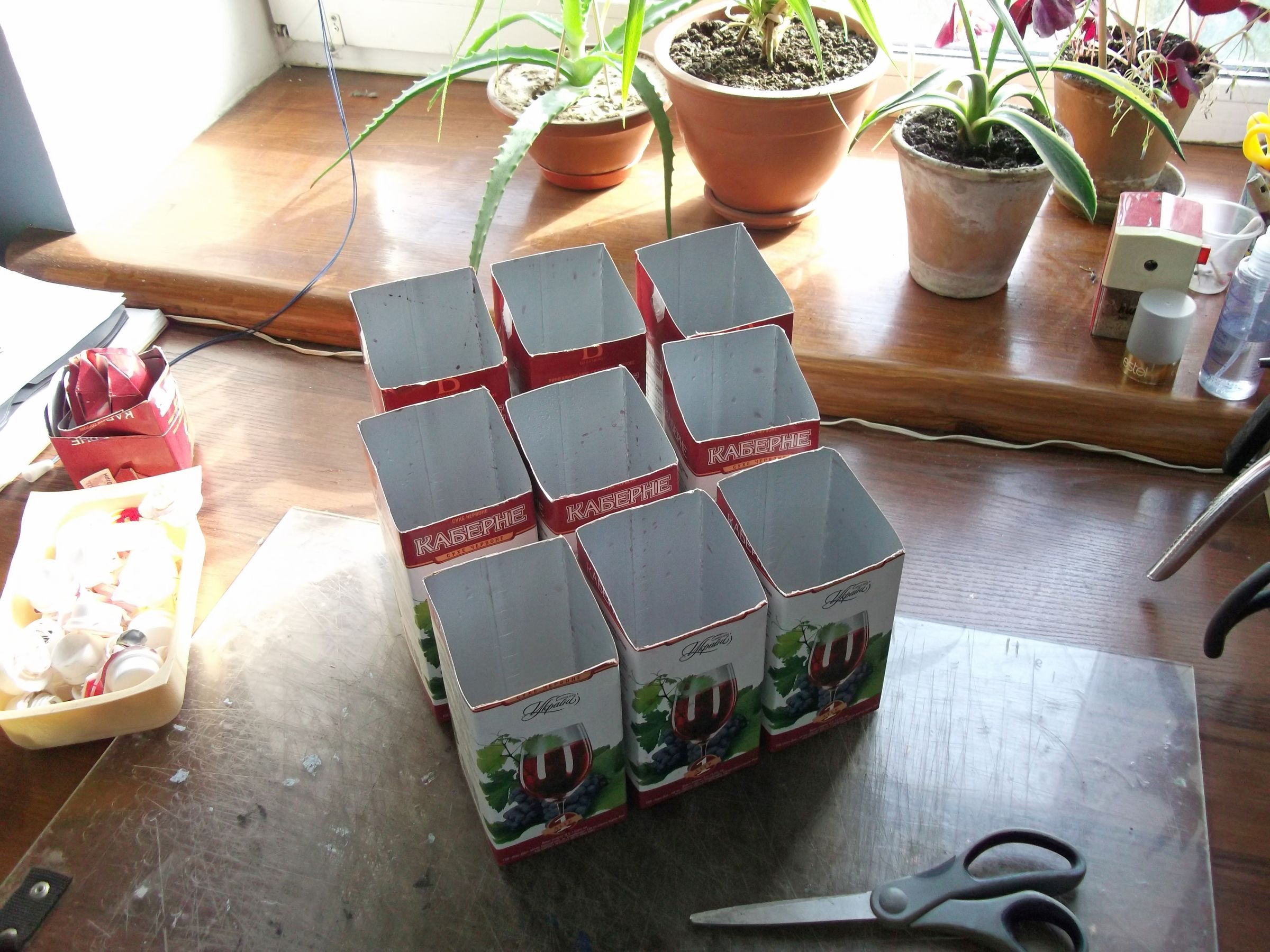 Organizing With Tetra Paks : 7 Steps (with Pictures) - Instructables