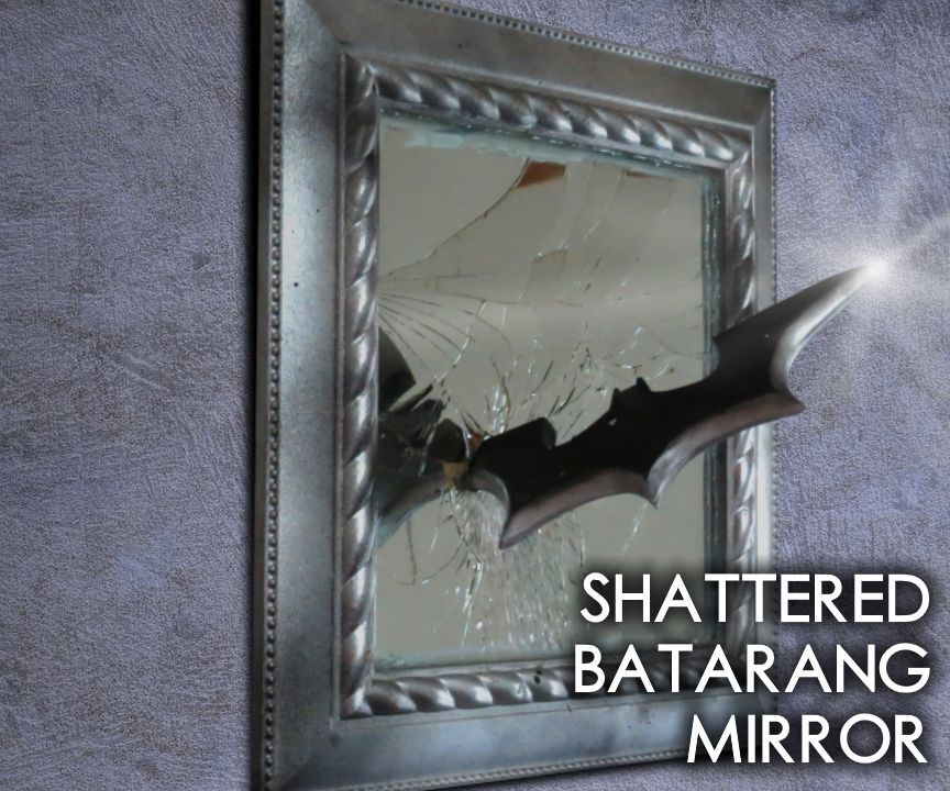 Shattered Batarang Mirror : 9 Steps (with Pictures) - Instructables