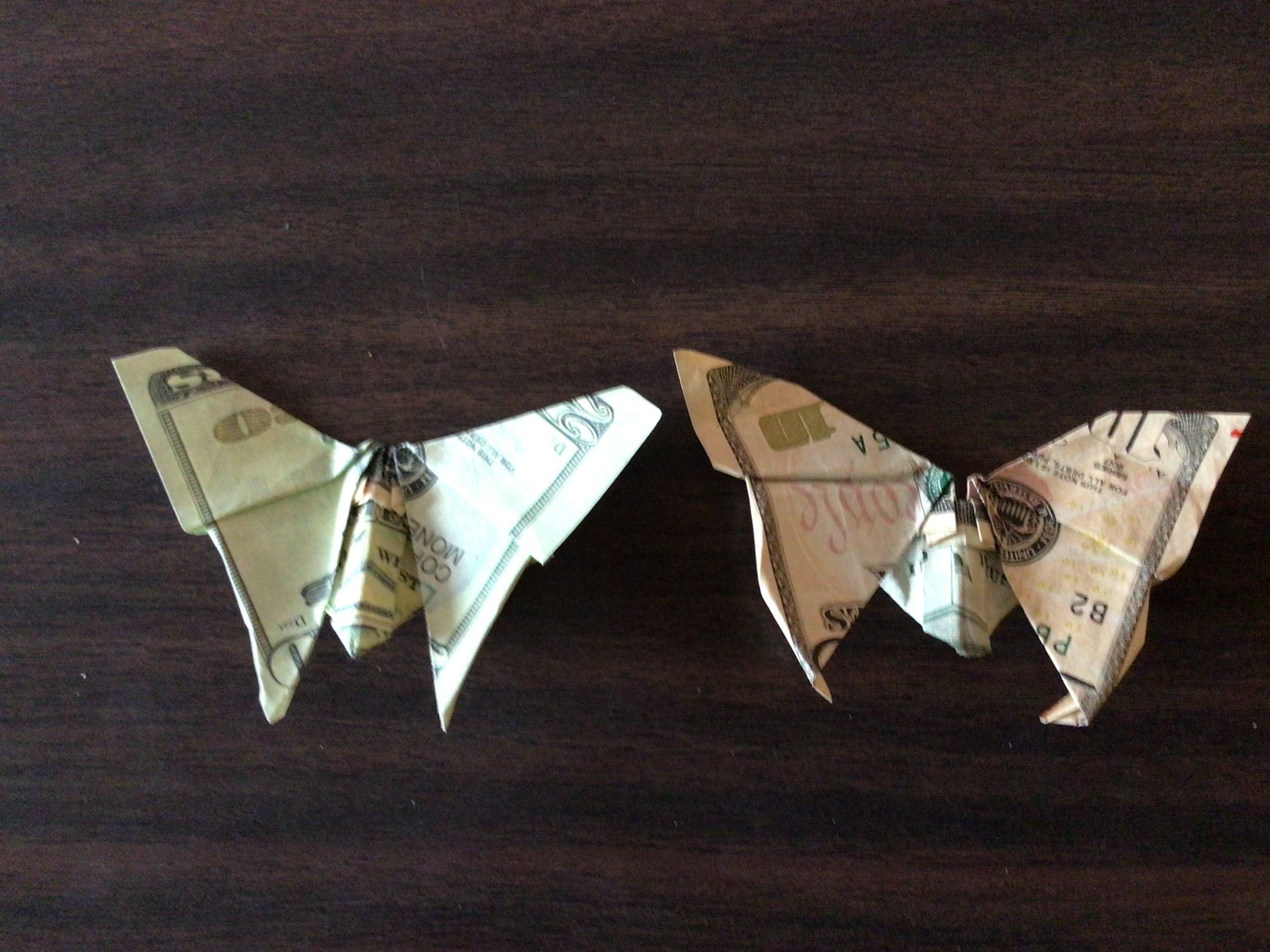 Money Origami Butterfly : 14 Steps (with Pictures) - Instructables